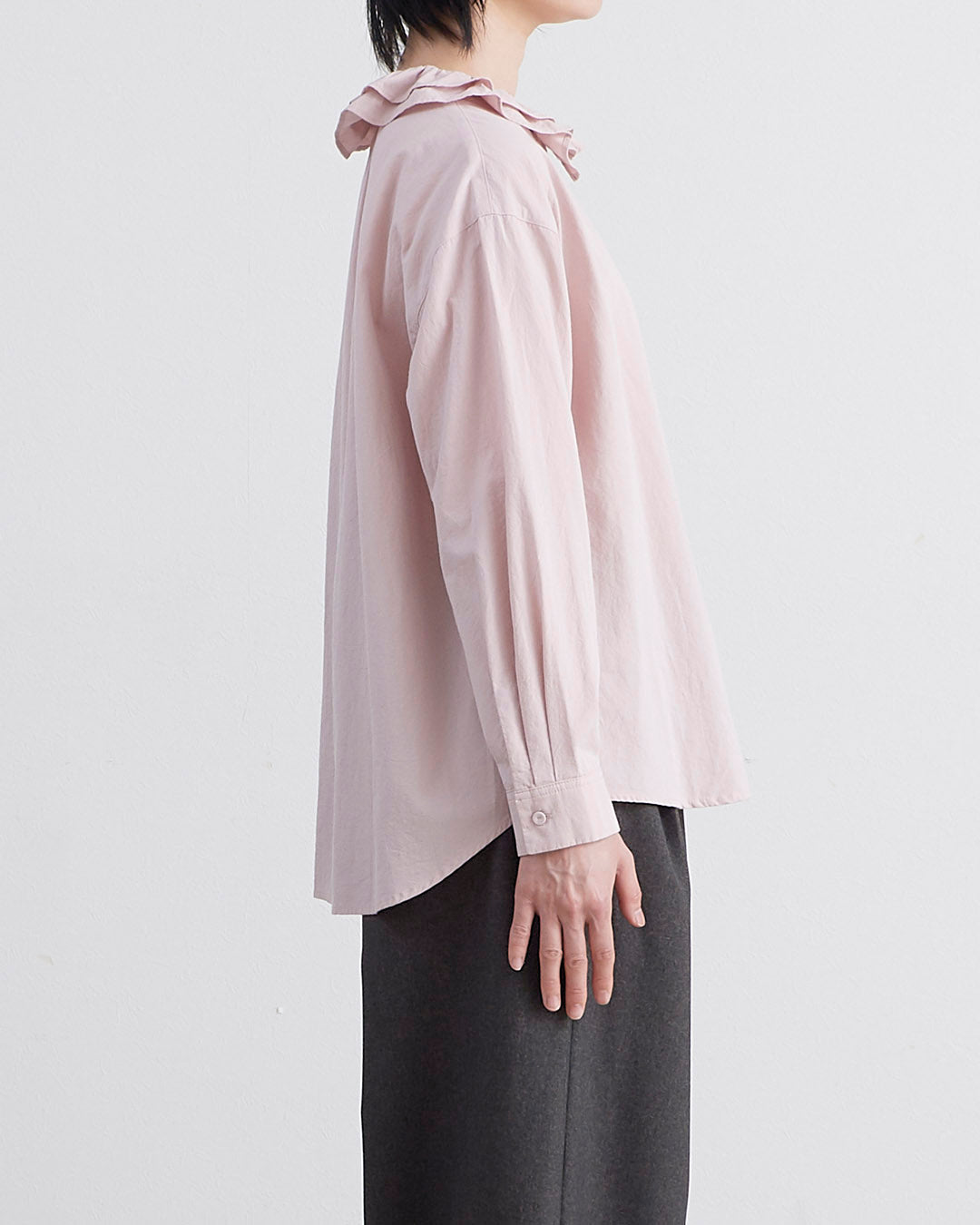 HEAVENLY ヘブンリー］ #008 Cotton Washer Frillcollar Blouse